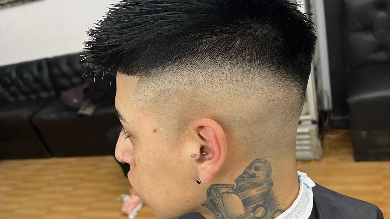 Degrade Fade alto high 💣💈 el mejor del mundo tutorial curso barbería ...