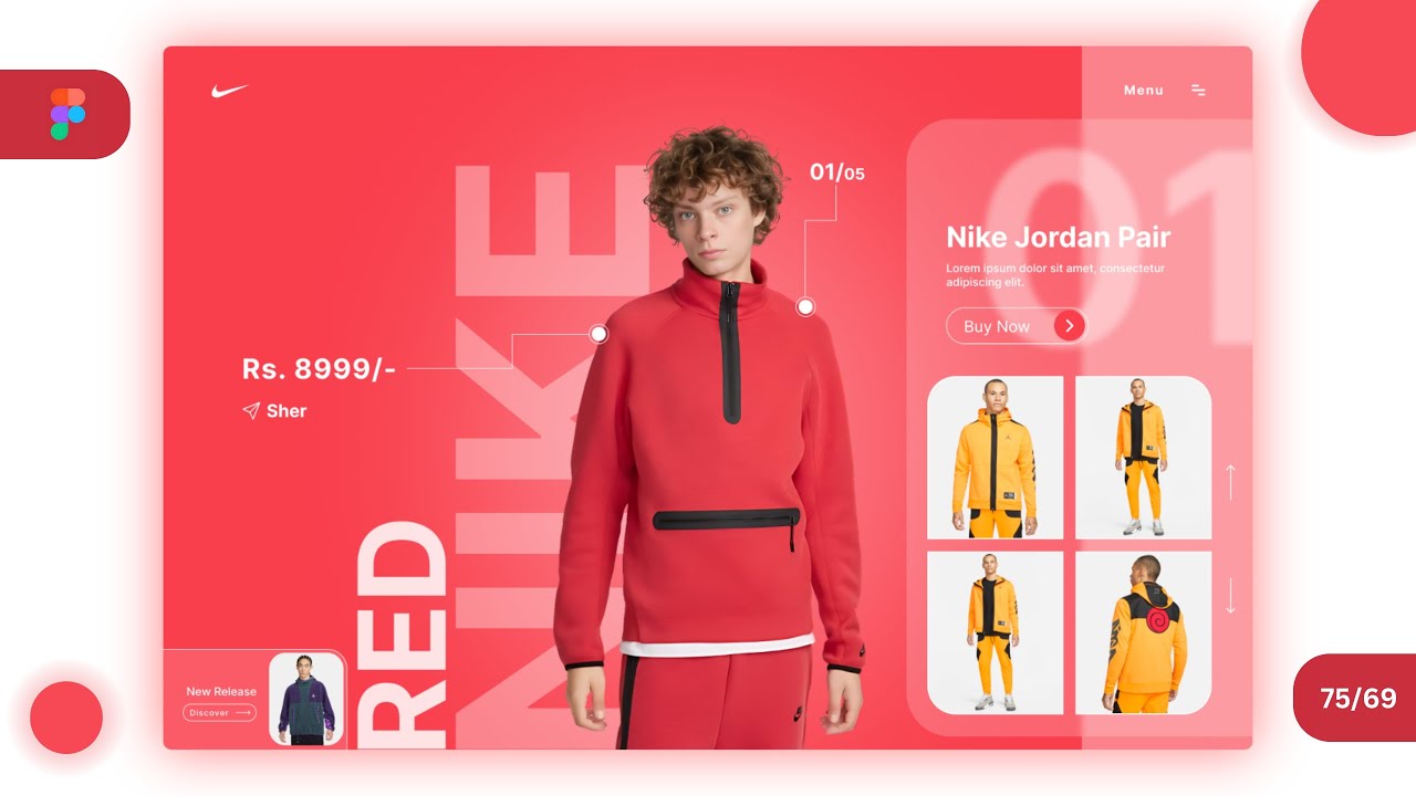 Figma Practice: Website Design Tutorial for Beginners 🤩 [Day 69 of 75 ...