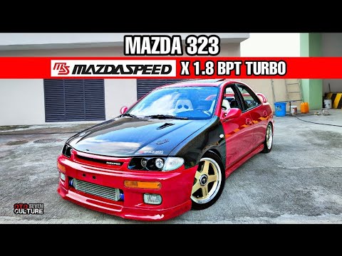 Mazda 323 MAZDASPEED X 1.8 BPT TURBO Modified | OtoCulture - YouTube