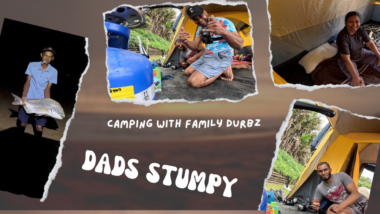 Camping/Fishing/dads monster edible fish/natal stumpnose - YouTube