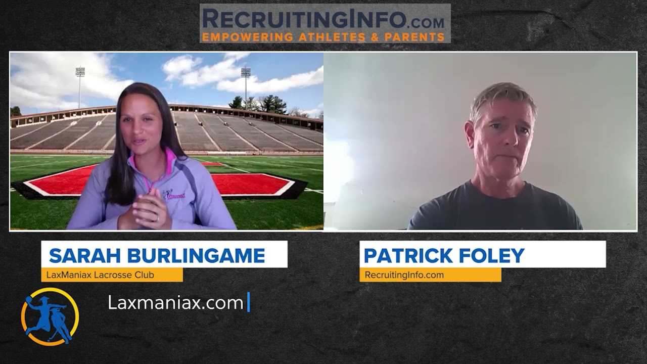 Sarah Burlingame talks Div I, II, III (Lacrosse) - YouTube