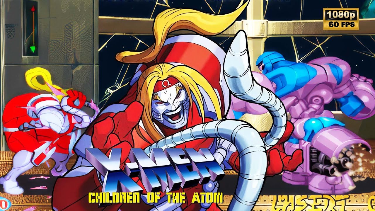 X-Men COTA | Omega Red ( Arcade/1994) 1080P 60FPS - YouTube