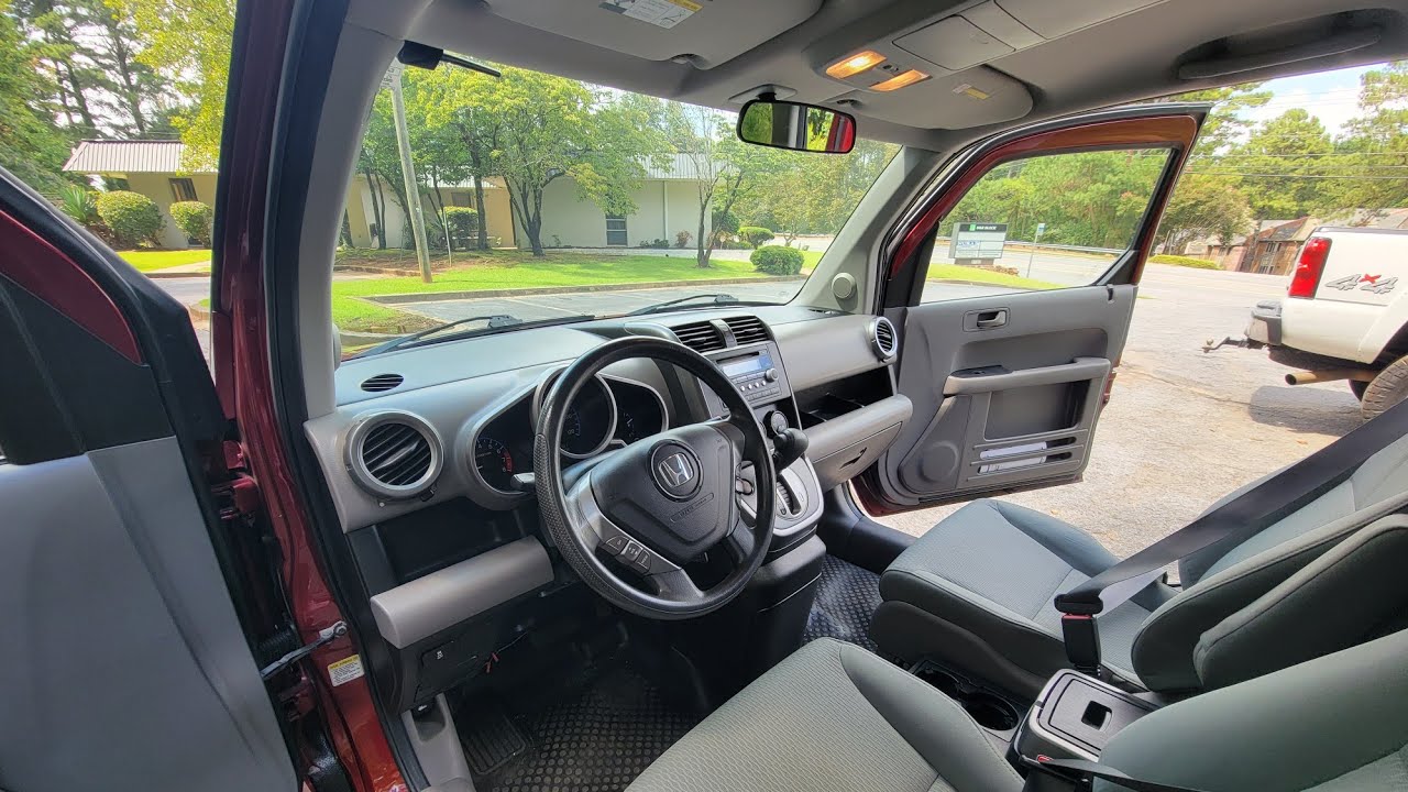 2009 Honda Element interior view pre-purchase inspection video by ...