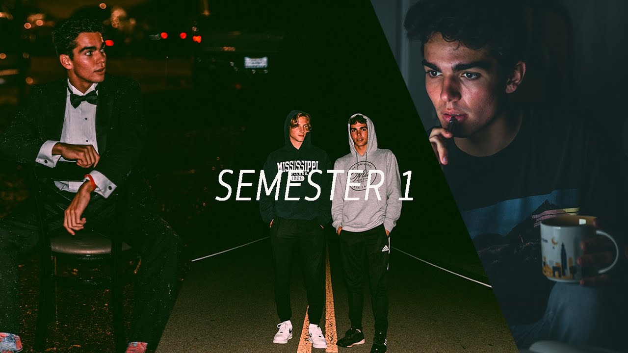 how my first semester in college actually went - YouTube