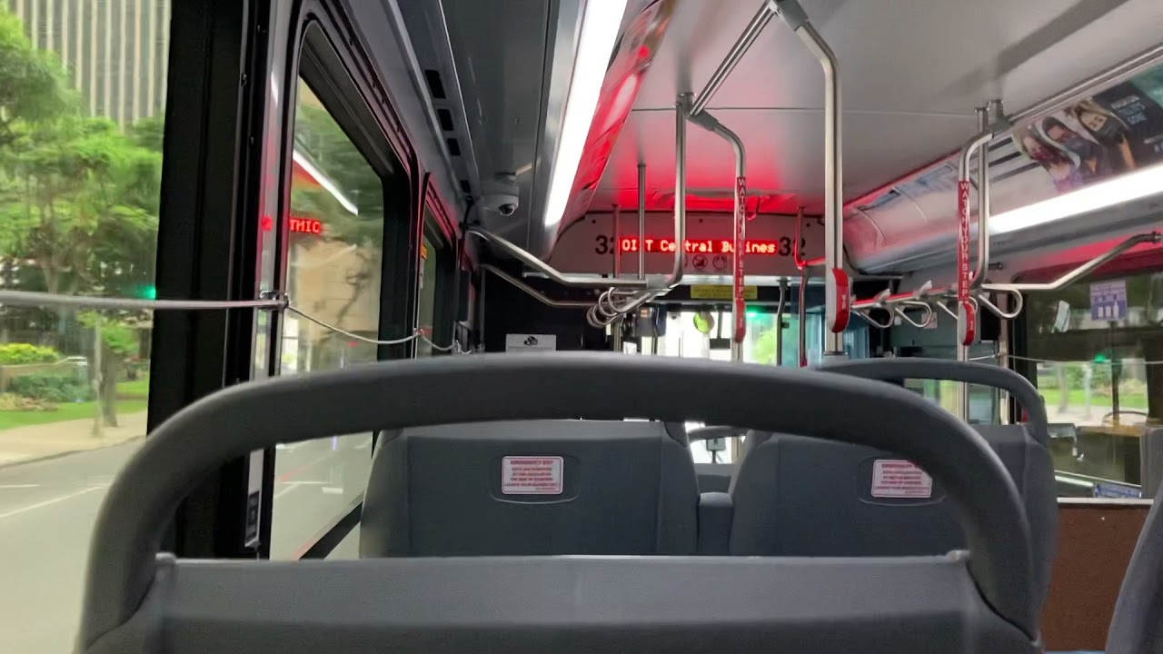 TheBus Route 122 Alapai Transit Center via Kakaako, Bus 32 (Part 2 ...