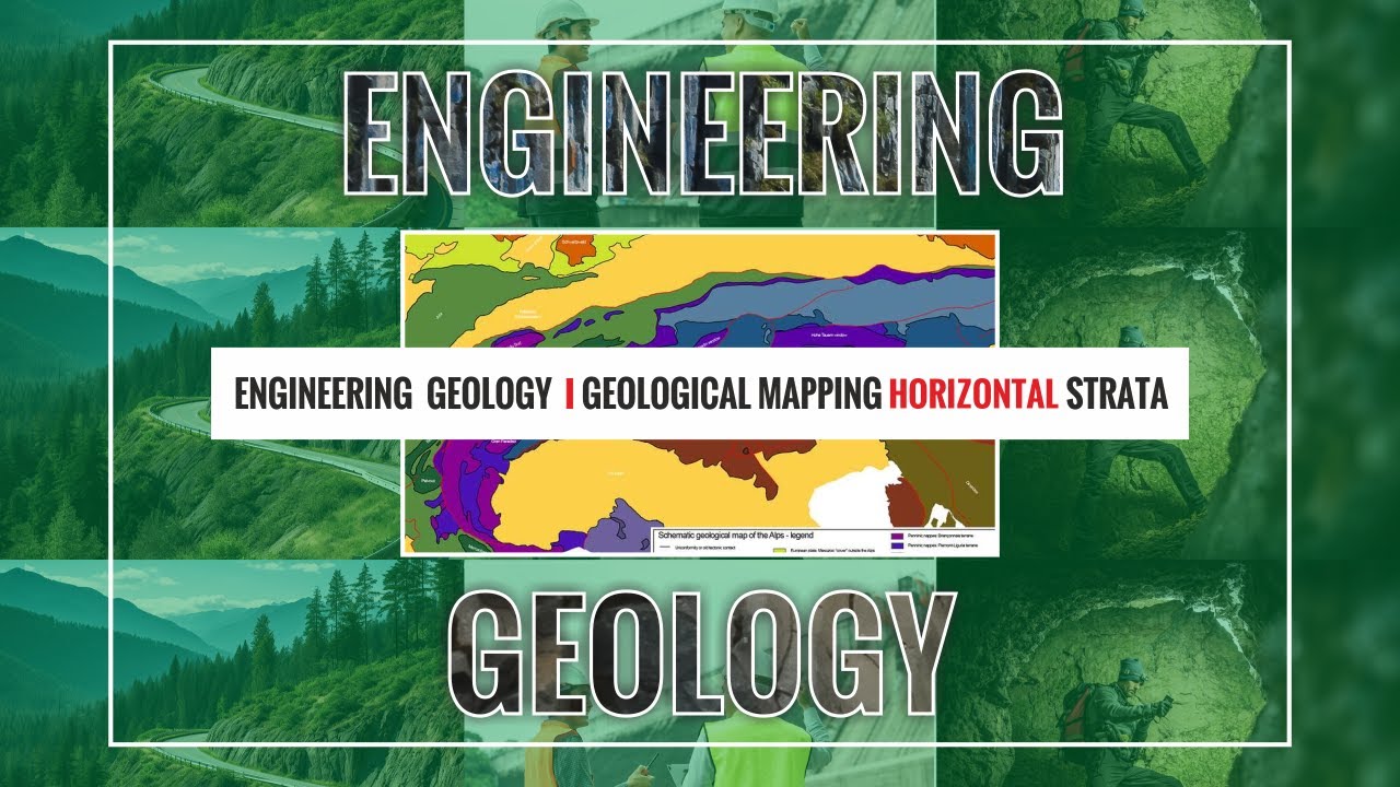 Engineering Geology | Geological Mapping | Horizontal Strata - YouTube