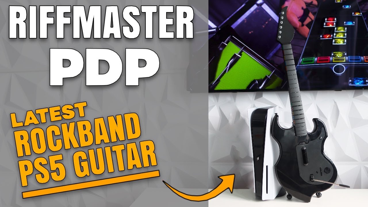 The PDP Riffmaster Guitar is a Game Changer on PS5 - YouTube
