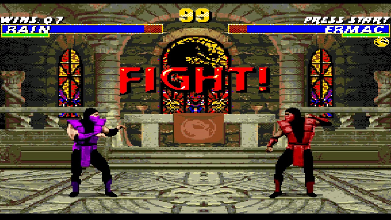 Полное прохождение Ultimate Mortal Kombat 3 - Rain (SEGA) - YouTube