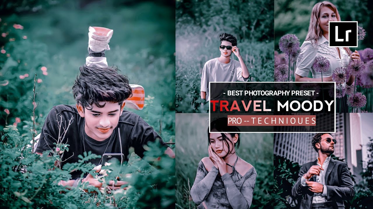 Photos With Green Pose Editing Presets// How To Edit Blue Tone Photo ...