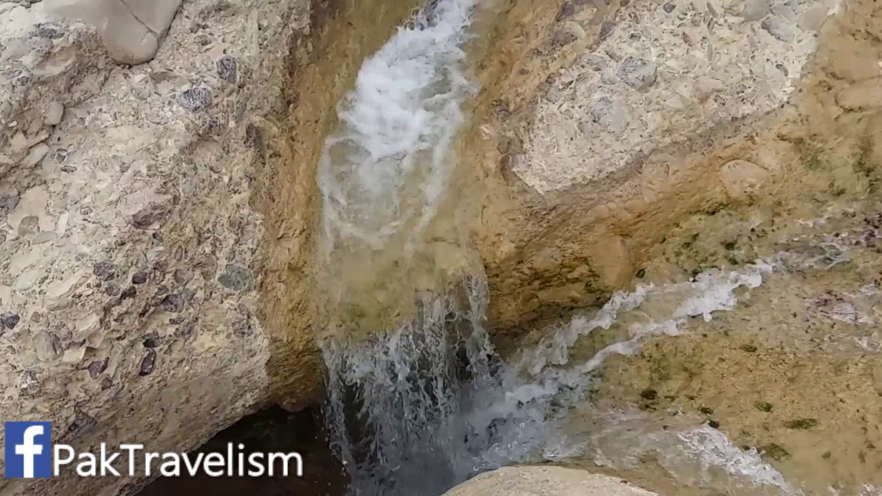 Mugar Pir waterfalls, Kanraj - Balochistan. HD - YouTube