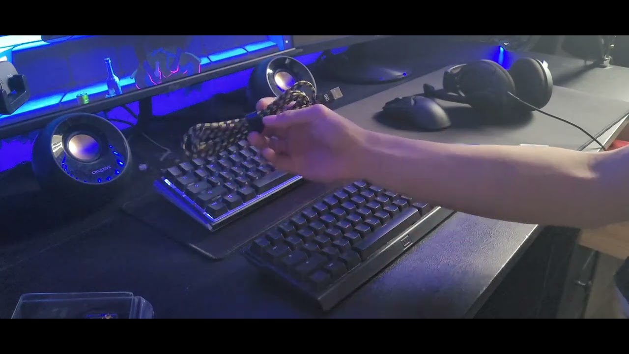 Wooting 60 He finally arrived! + Stock Soundtest!😱😱😱 - YouTube
