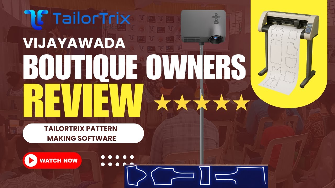 Tailortrix Pattern Software | Customer Review by Vijayawada Boutique Owners - YouTube