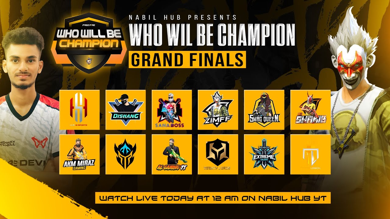 [🔴LIVE] GRAND FINAL | WHO WIL BE CHAMPION | NABIL HUB | - YouTube