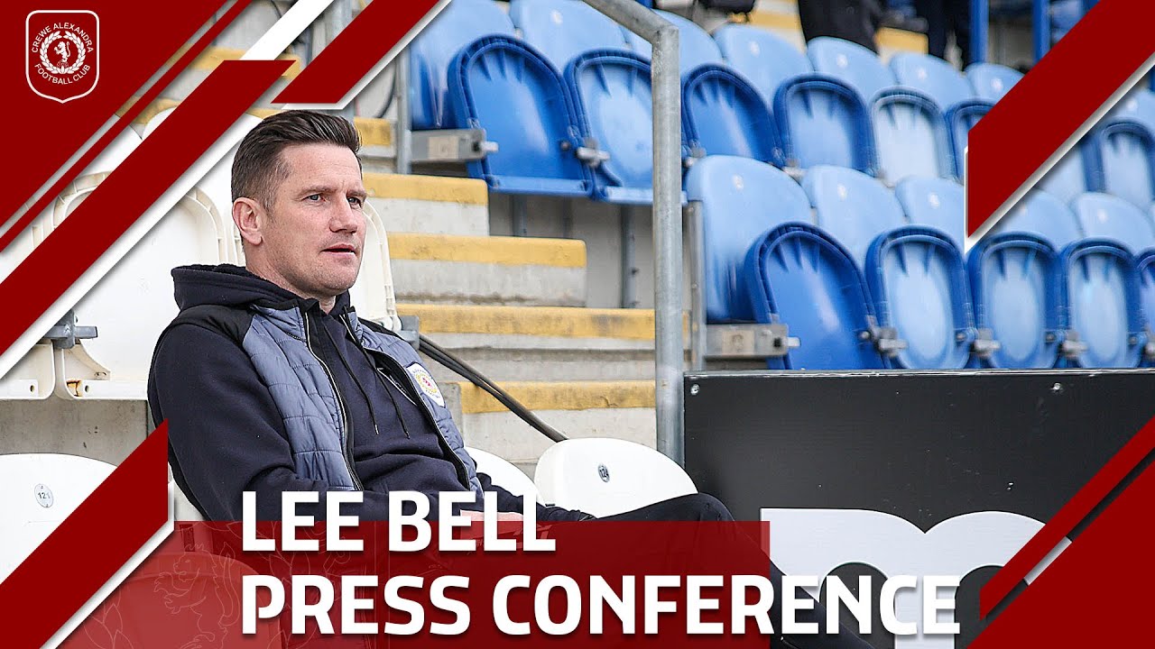 PRESS CONFERENCE | Lee Bell Previews Play-Off First Leg - YouTube