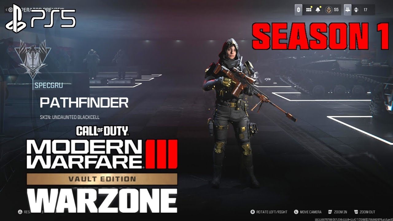 Pathfinder Undaunted Blackcell Skin MW3 Undaunted Blackcell Skin | MW3 ...