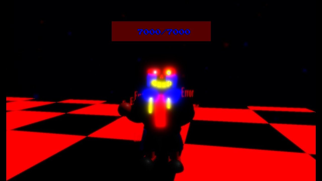 MOSTRANDO REWORK DO ERROR SANS (Roblox Undertale Judgement day) - YouTube