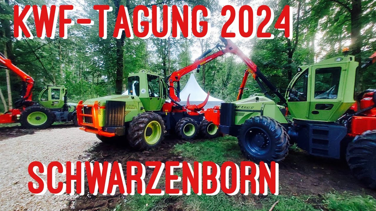Harvester Werner Forst KWF Tagung 2024 Schwarzenborn #harvestervideo # ...