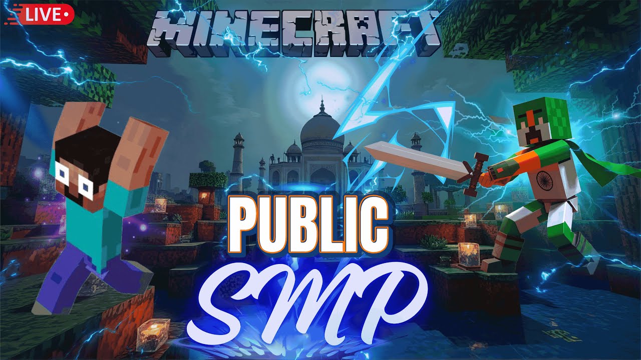 🔥 NEW PUBLIC SMP on Minecraft 1.27.7! | PvP × Survival × Crossplay ...