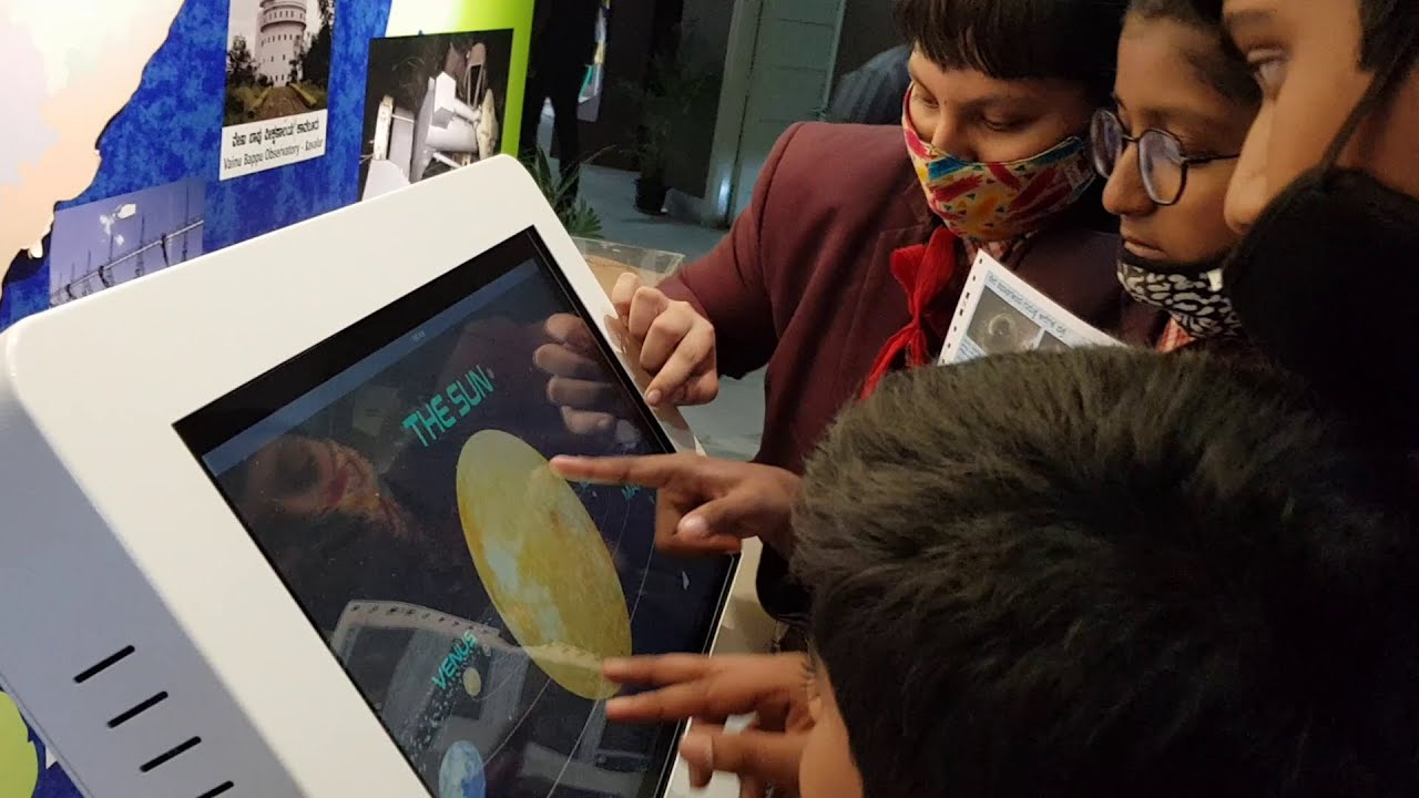 The Solar System Kiosk by WorldServe - YouTube