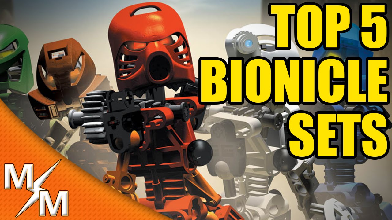 Top 5: LEGO Bionicle Sets - YouTube