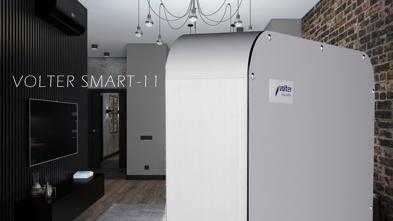 Volter Smart-11 Стабилизатор напряжения для дома - YouTube