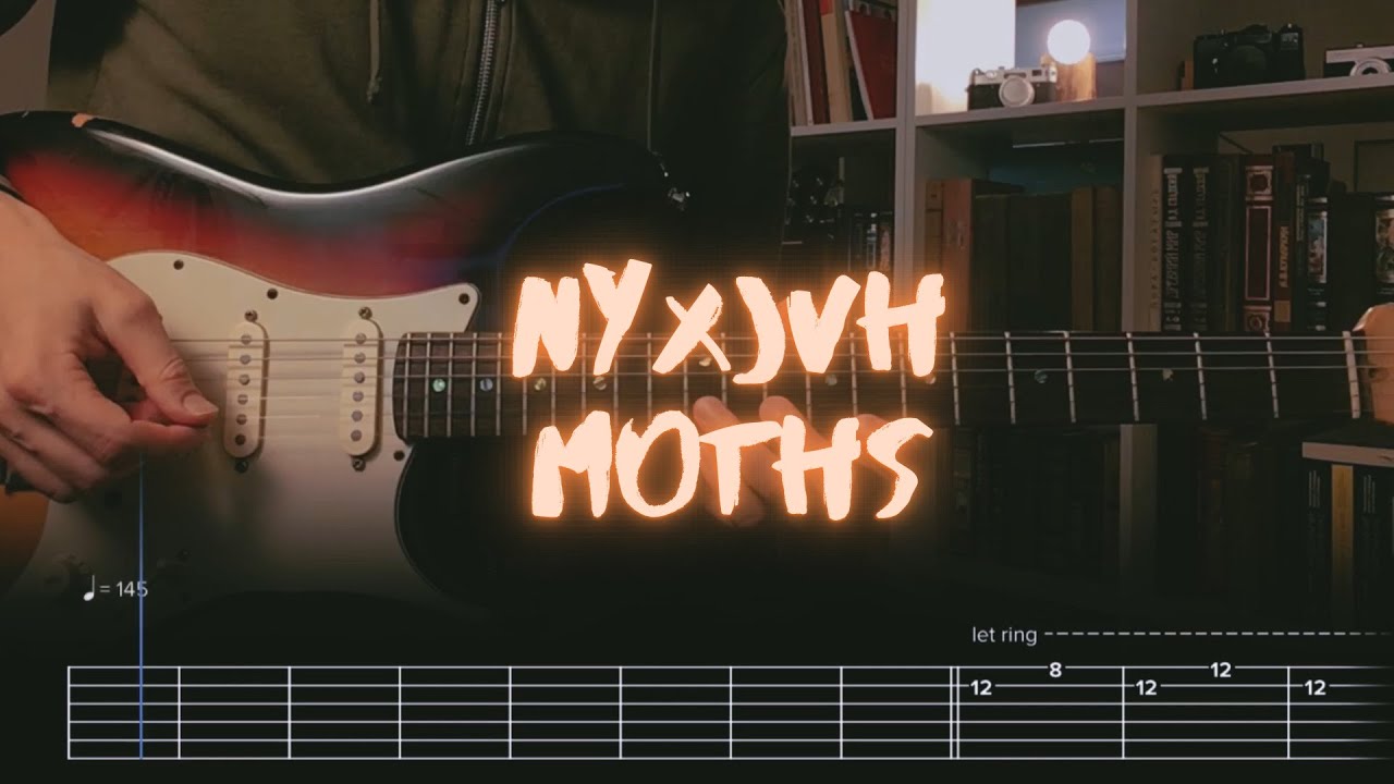 Moths Nyxjvh Сover / Guitar Tab / Lesson / Tutorial - YouTube