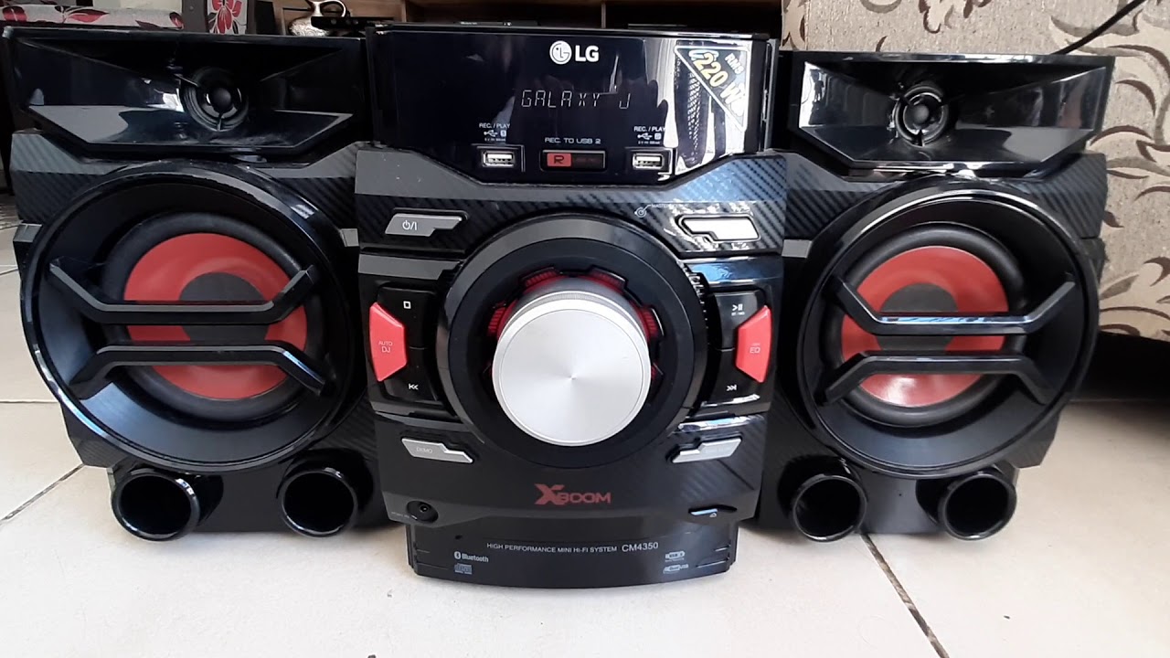 Lg cm4350 tocando "PROVAVELMENTE" - YouTube