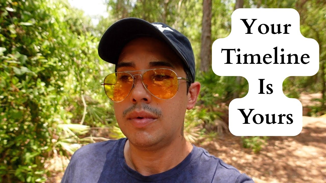 You're Not Behind, You're On Your Own Timeline - YouTube