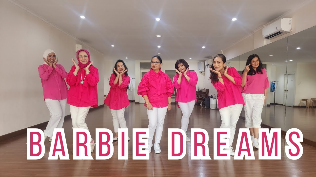 Barbie Dreams, #linedancewithnawal Line Dance Choreography of Rosie ...