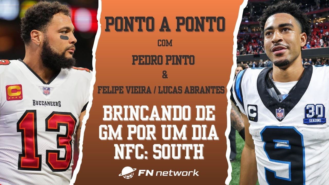 Brincando de GM - NFL Draft | NFC Sul | Part. Felipe Vieira - YouTube