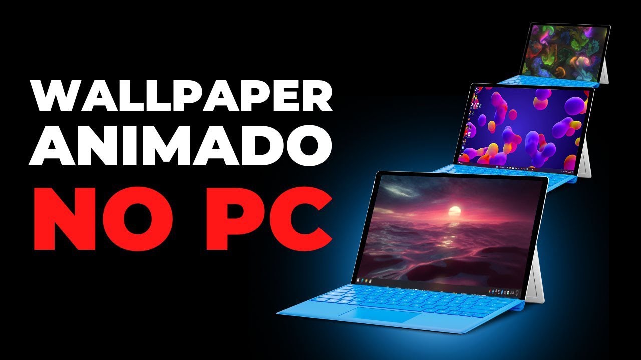 Como Colocar PAPEL DE PAREDE ANIMADO no seu PC - YouTube