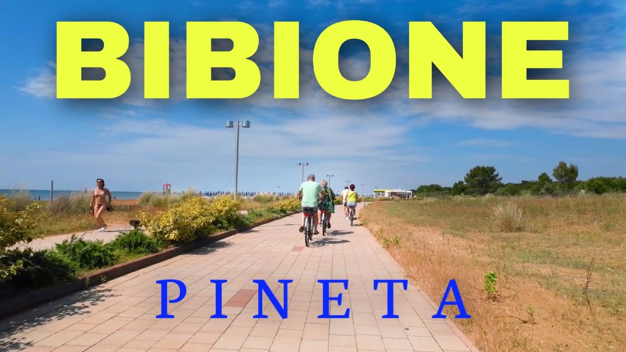 Bibione Italy - Pineta || Urlaub in Bibione 2023 - YouTube