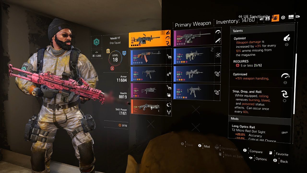 THE BEST WEAPON TALENT IN THE DIVISION 2! - YouTube