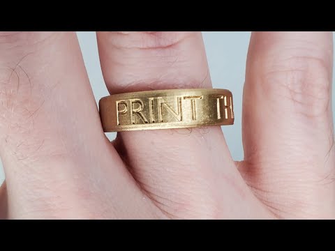 Lets make a Ring | FREE Blender for 3D Printing Course - YouTube