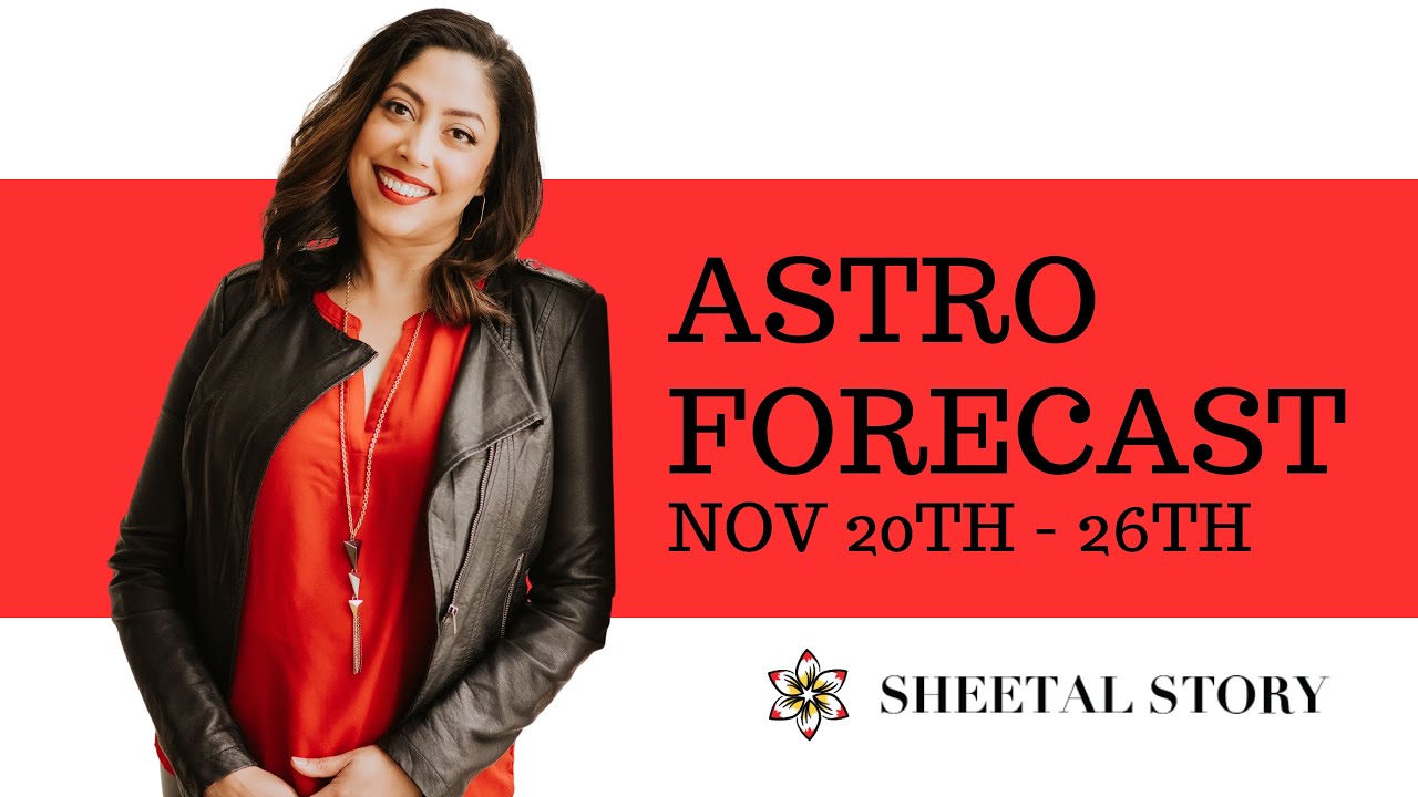 Astrology Forecast Week of November 20th-26th | In between moon phases ...