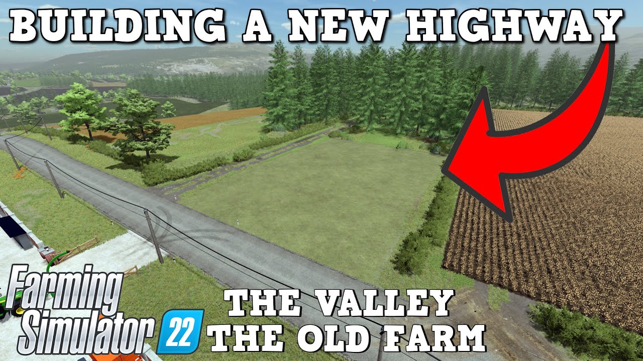 Building A Brand New Access Road | Farming Simulator 22 | EP25 - YouTube