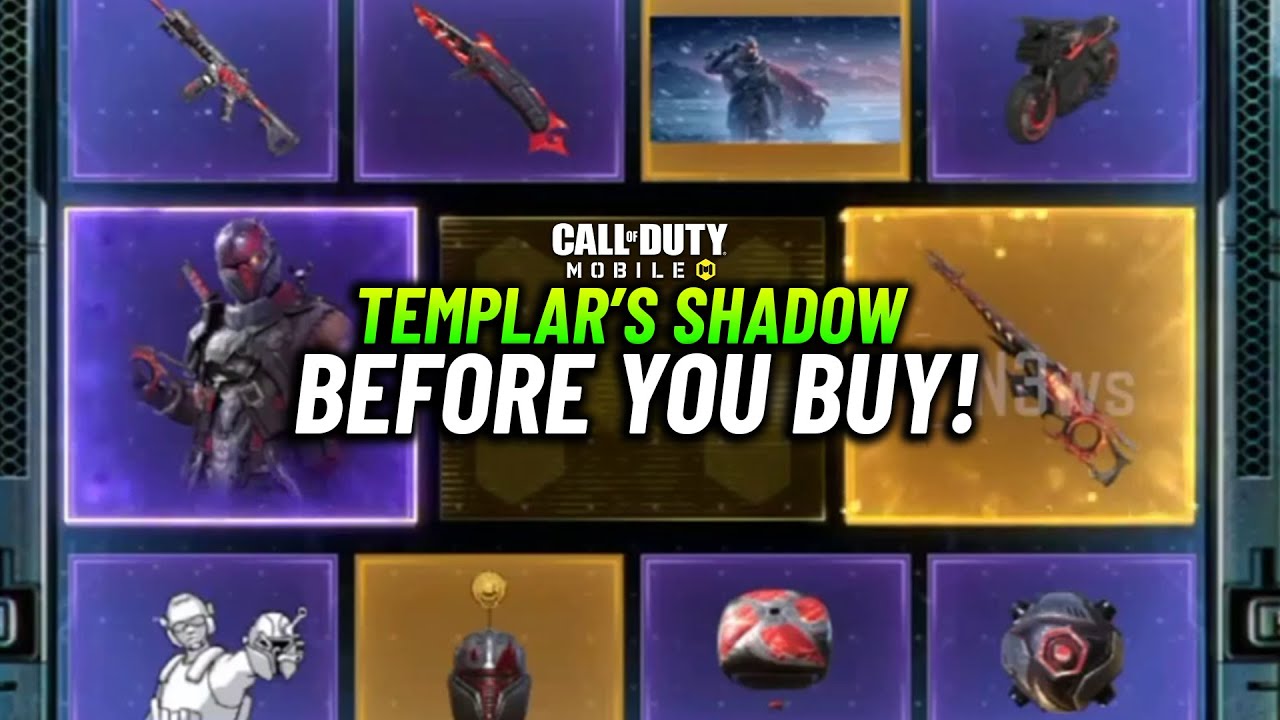 Templar's Shadow & Legendary SKS CODM - Season 4 Lucky Draw - YouTube