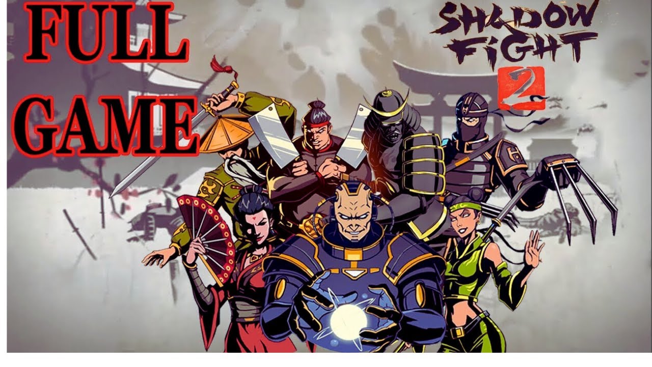 shadow fight 2 all cinematic, all bosses + all dialogues ( full story ...