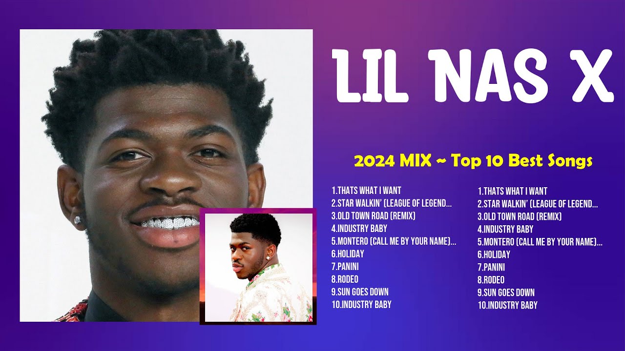 The Best Hits Songs of Lil Nas X Playlist Ever ~ Greatest Hits Of Full ...