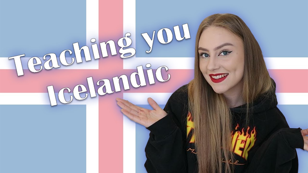 Teaching Icelandic PART 1 - YouTube