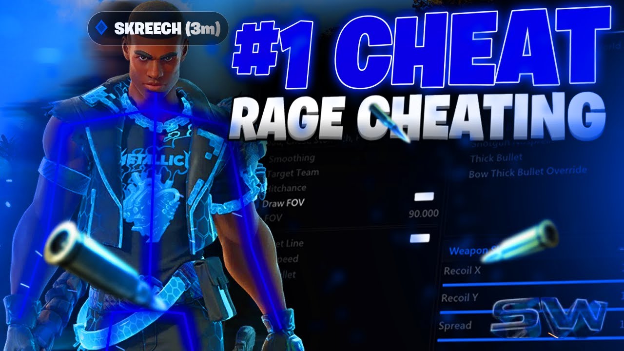 RAGE CHEATING IN RUST TILL IM BANNED (Skreech.gg) - YouTube