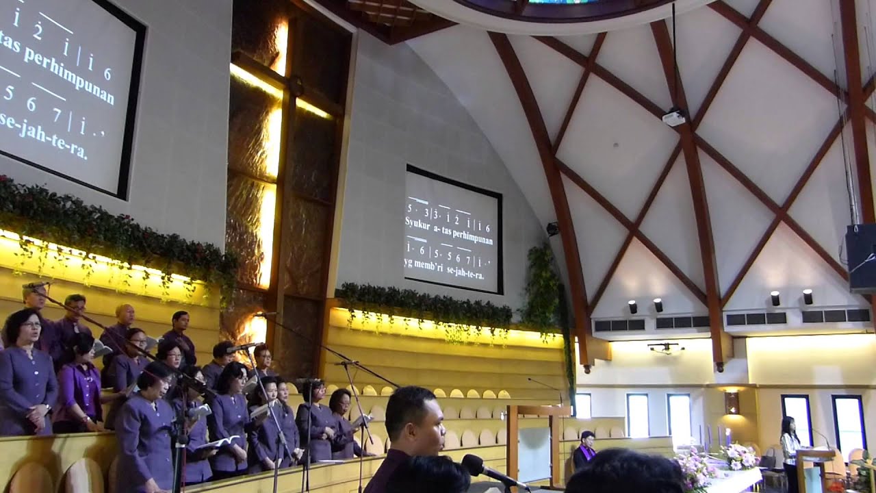 NKB 133 - Syukur PadaMu Ya Allah | GKI Surya Utama - YouTube