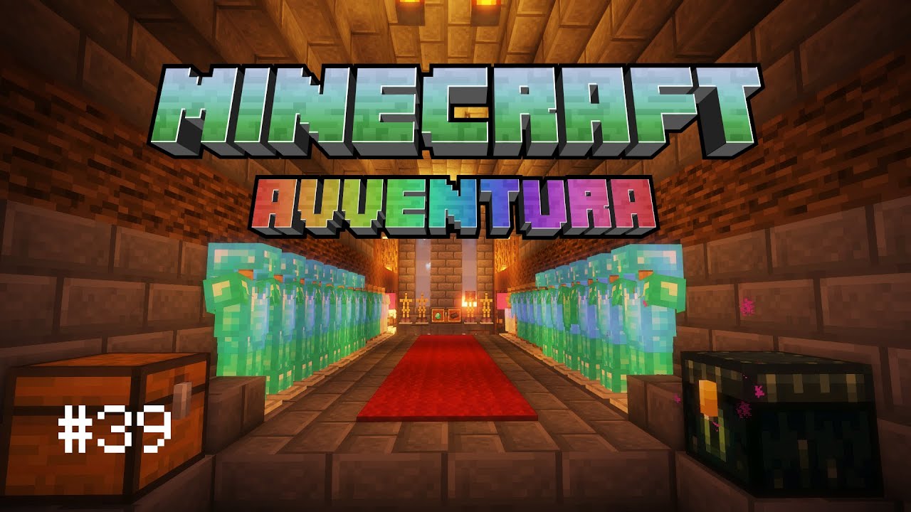 MAGAZZINO DELLE RISORSE - Minecraft Avventura Ep.39 - YouTube
