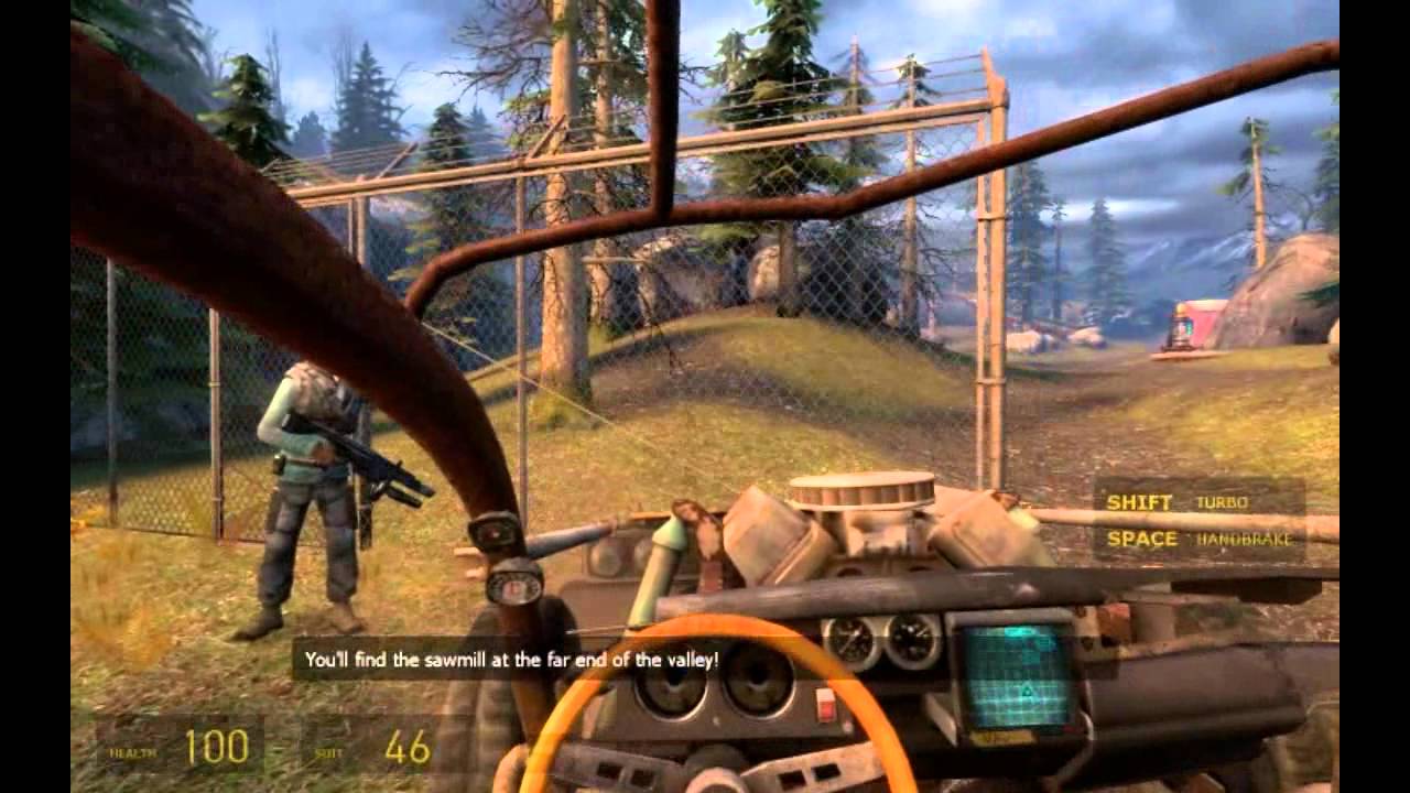 Half-Life 2: Episode Two - Gameplay "STRIDER ATTACK" - part 17 - YouTube