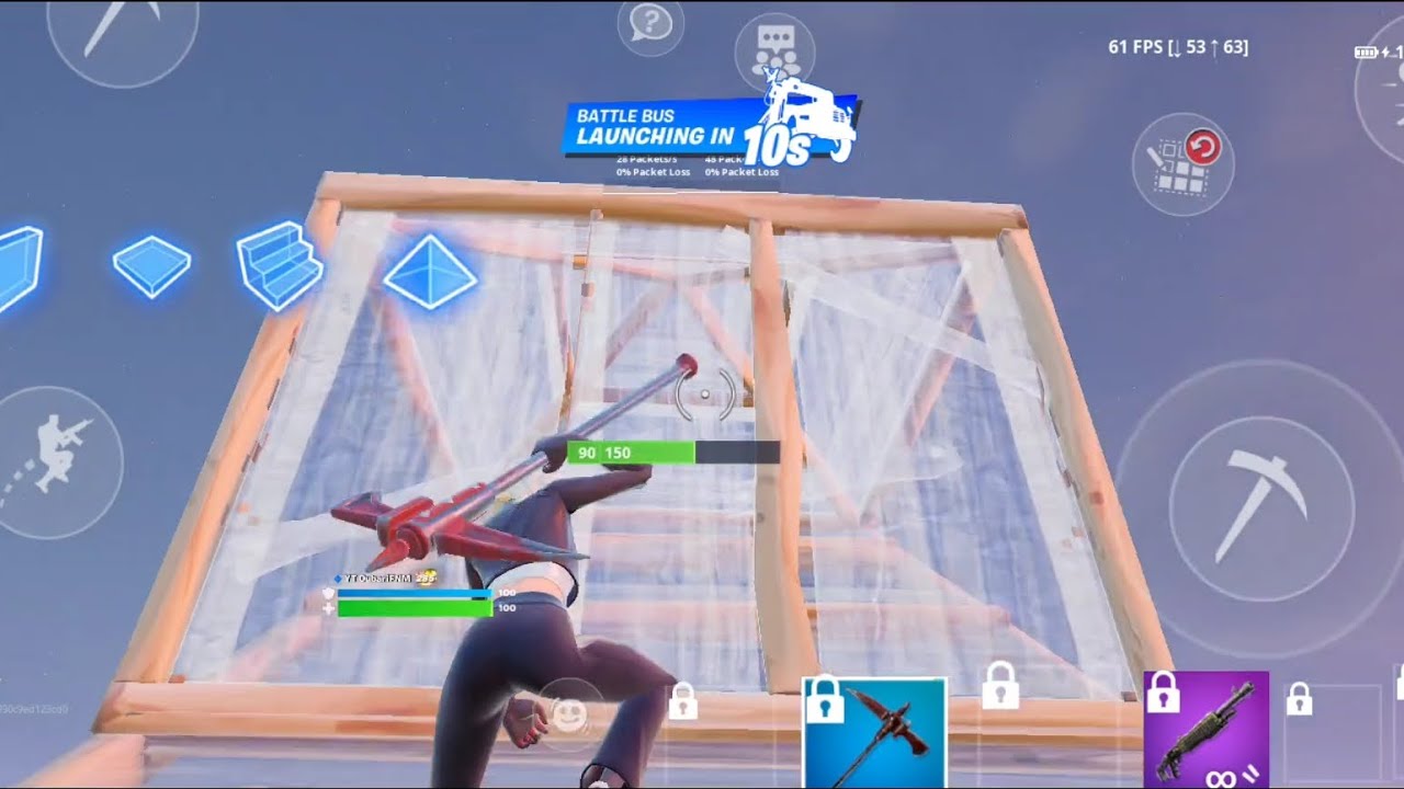 Fortnite Mobile Player VS Pc and Console Players... - YouTube