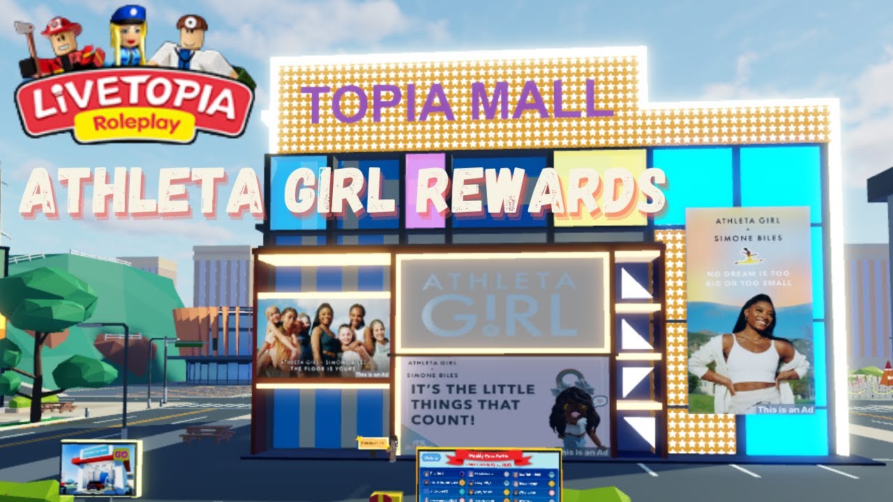 LIVETOPIA ATHLETA GIRL REWARDS // UPDATE 51 //Livetopia Roleplay ...
