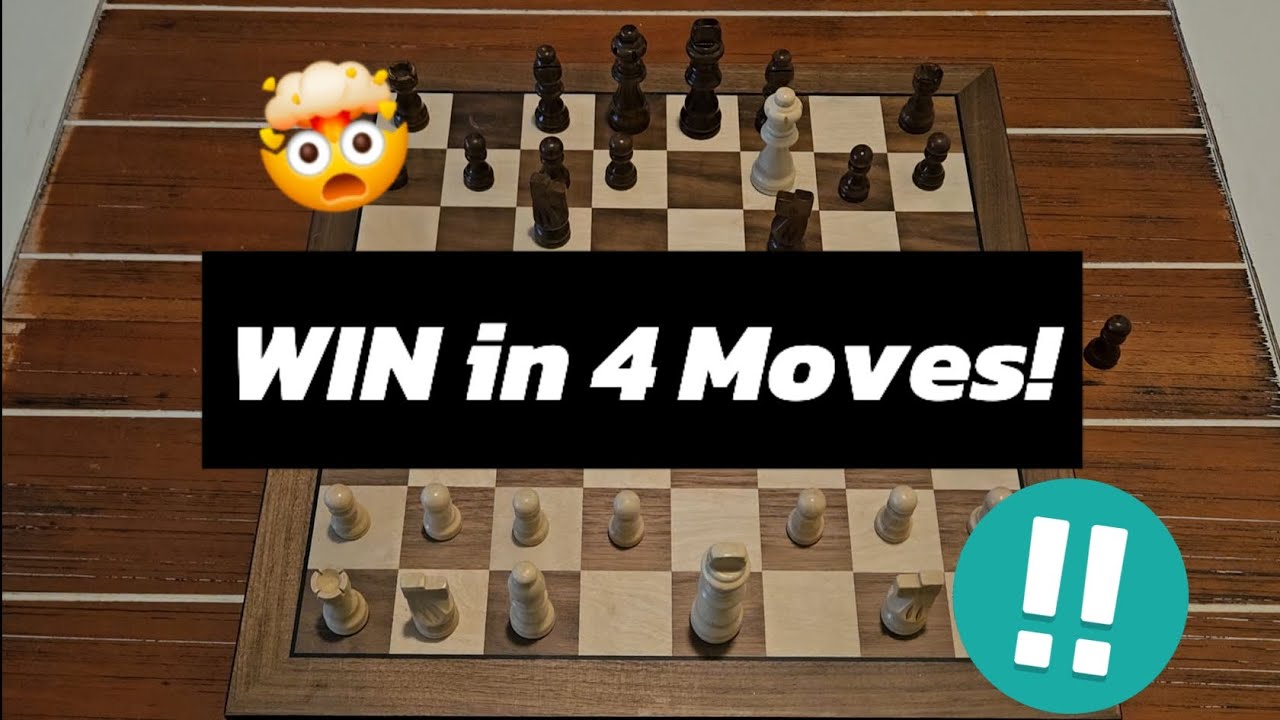 WIN in Just 4 Moves with This SIMPLE Chess Trap! - YouTube