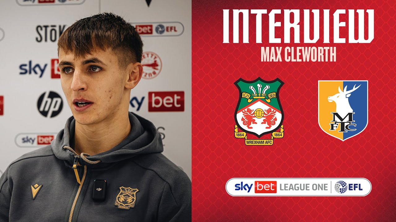 INTERVIEW | Max Cleworth after Mansfield Town - YouTube