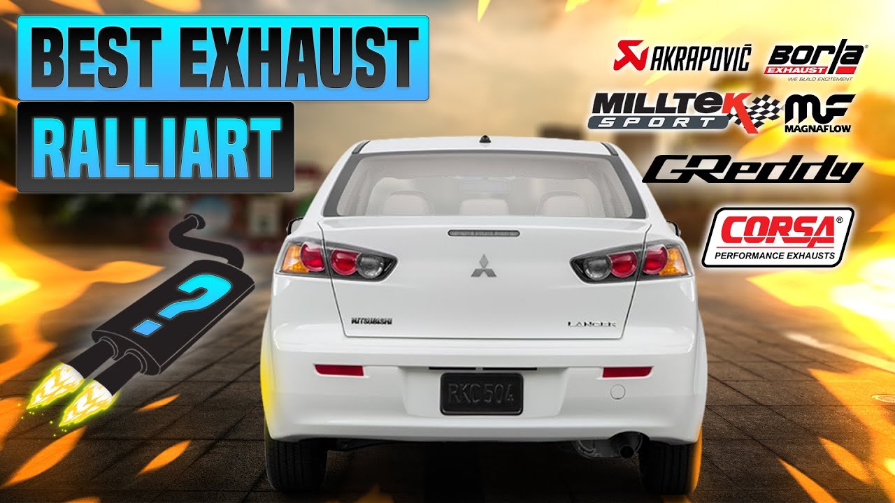 Mitsubishi Lancer Ralliart Exhaust Sound🔥Borla,CP-E,DC Sports,Empire ...