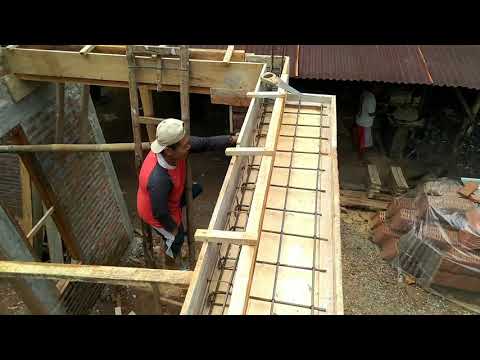 proses termudah membuat dak kanopi minimalis || anti badai